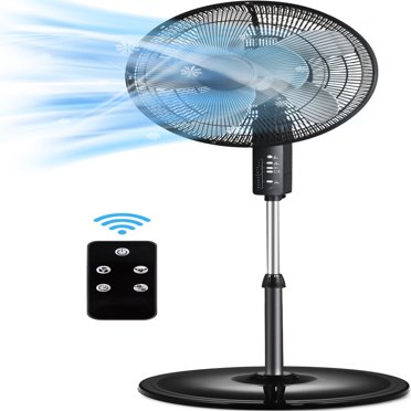 Vie Air 20" High Velocity 5 Blade Tilting Ultra Lightweight Turbo Floor ...