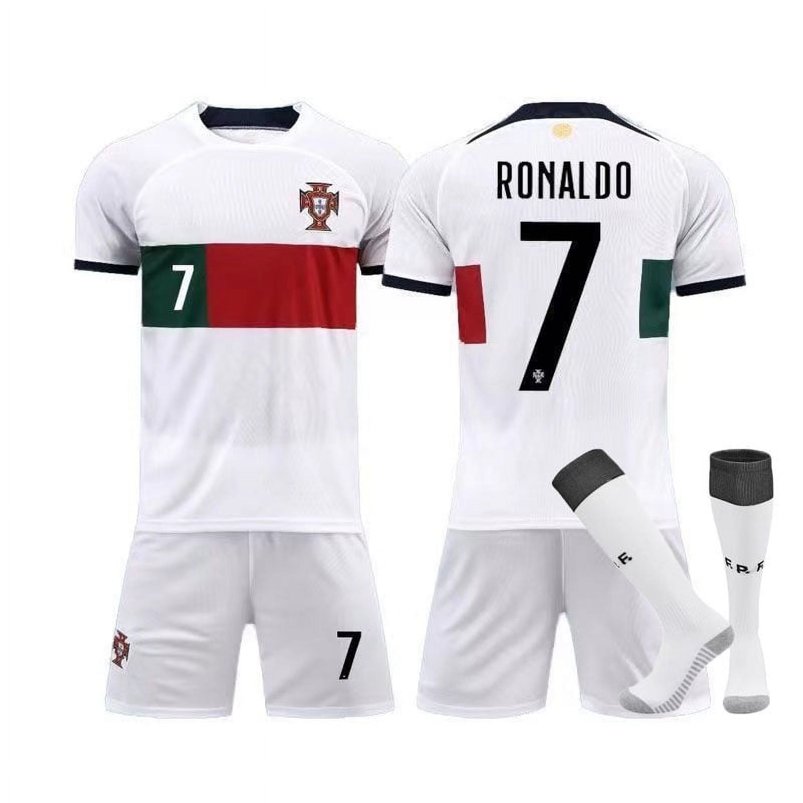 NEWCE 2021 Portugal home jersey No. 7 C Luo children‘s clothing ...