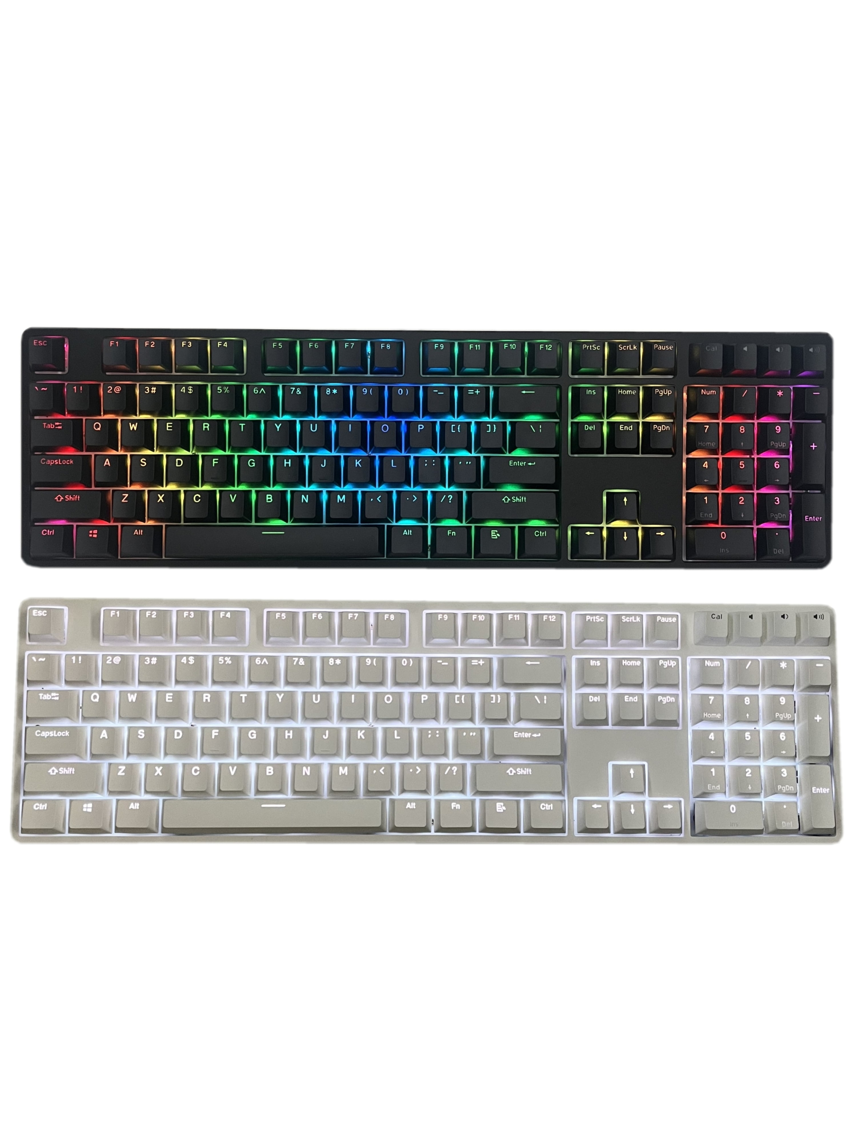 NEWCE Ai stone mechanical keyboard FE original key cap abs white black ...