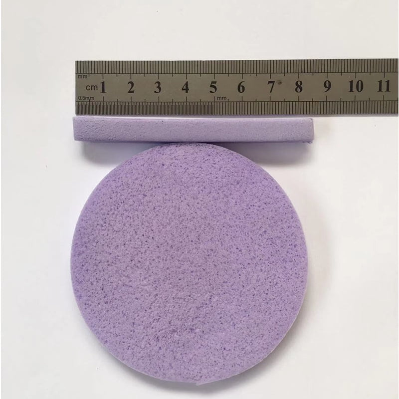 NEWCE Direct face washing puff in stock Caiwei compression facial puff ...