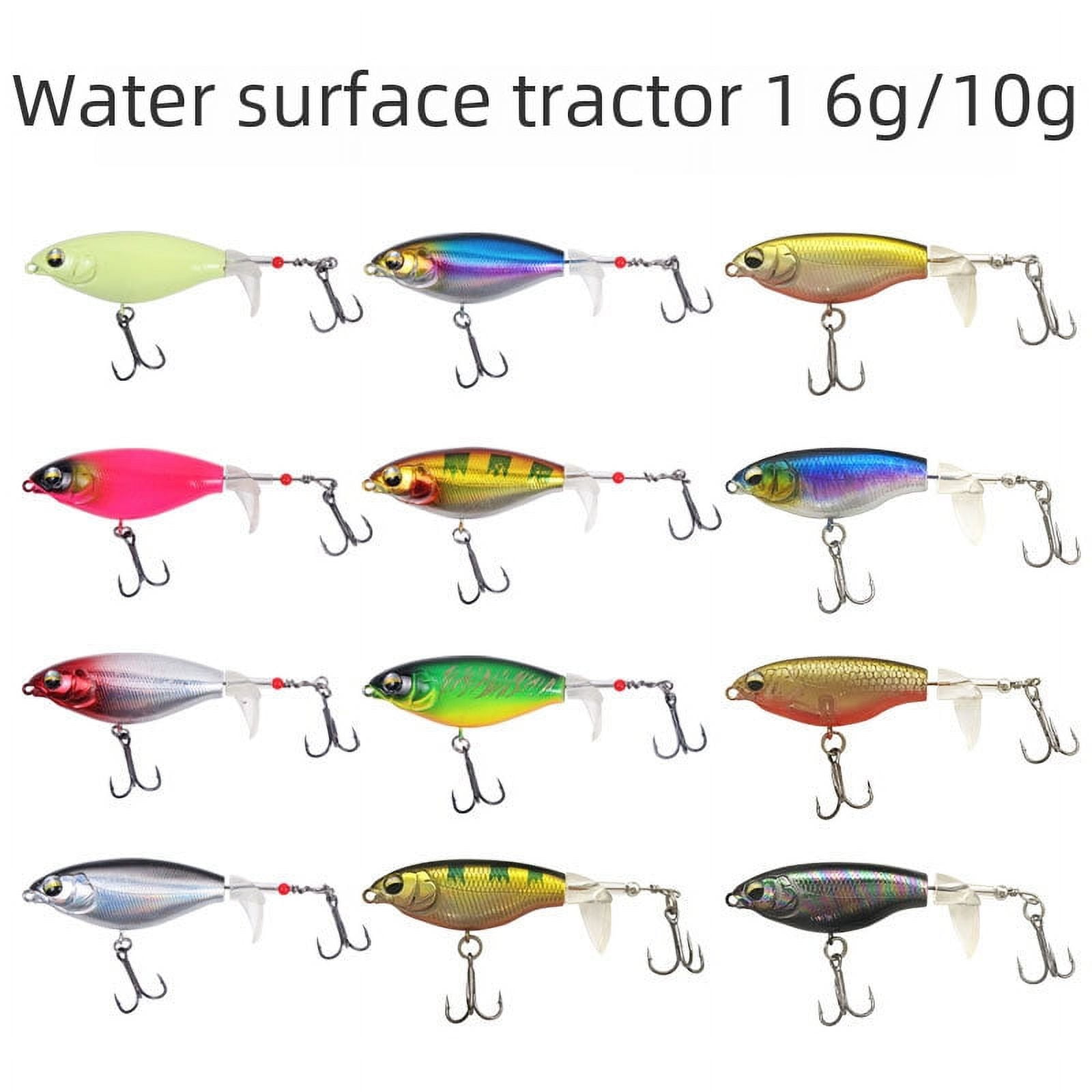NEWCE False Bait Propeller Luya Bait 6g/10g Puffer Water Surface ...