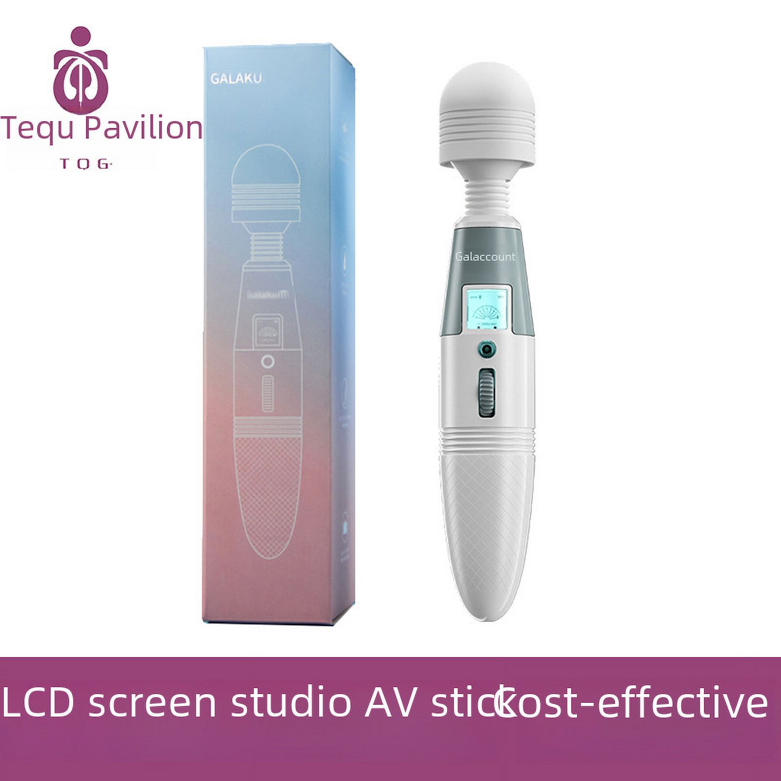 Newce Galaku Speed Angel Av Stick Lcd Screen Female Masturbator