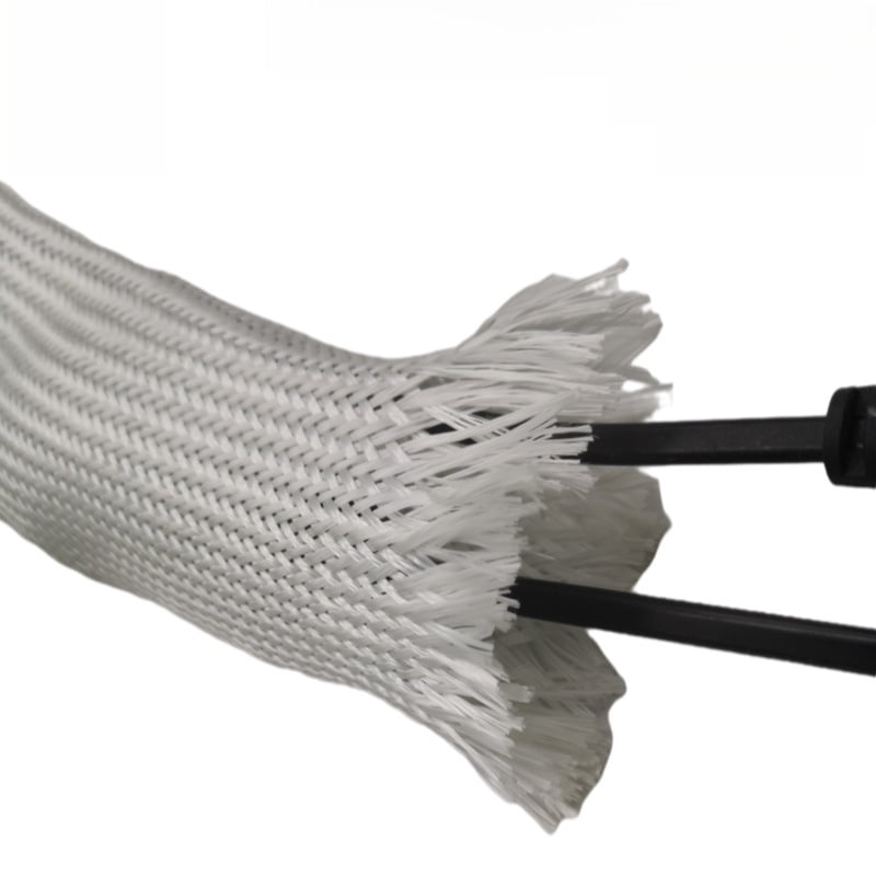 NEWCE High temperature resistant glass fiber casing/fiber braided tube ...