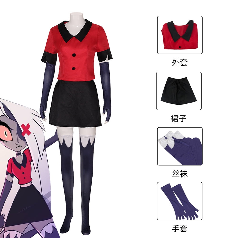 NEWCE New hell Inn cos Weiji cosplay dress Hazbin Hotel Vaggie anime ...