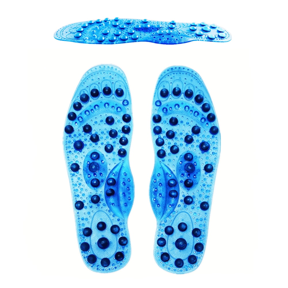 Newce New Magnet Magnetic Insoles Increase Massage Moxibustion Points