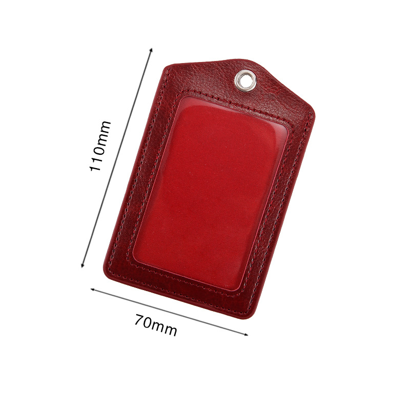 NEWCE PU card cover badge custom ID card cover factory card lanyard ...