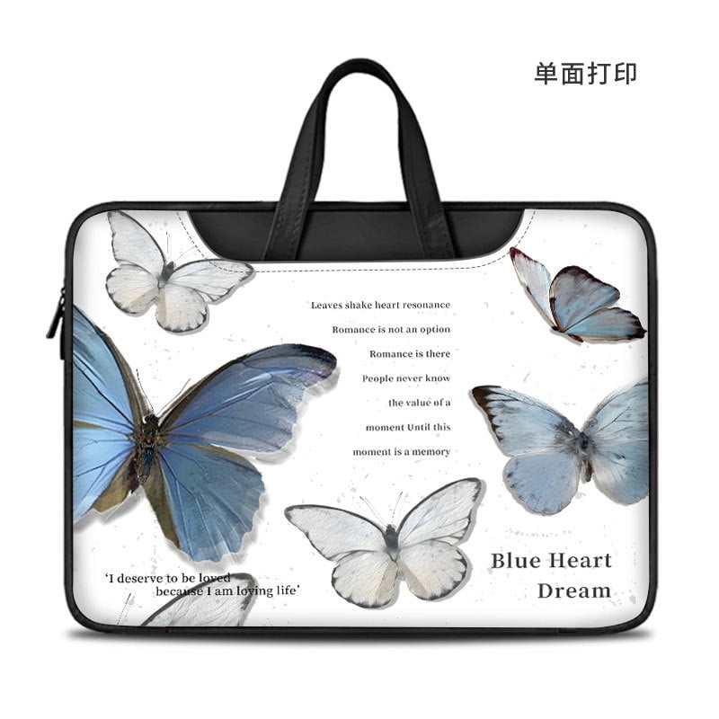 NEWCE butterfly portable laptop bag fleece-lined anti-fall earthquake ...