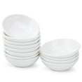12 Pack Soy Sauce Dish 3inch Ceramic Dipping Bowls Bulk, 1.2 Oz White ...