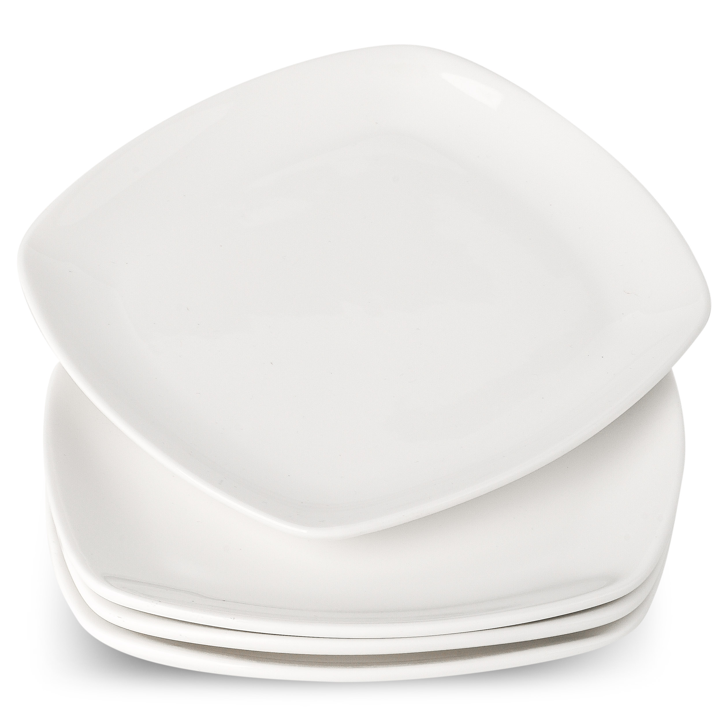 Party Essentials 70 Count Hard Plastic 6.5" Classic Square Dessert ...