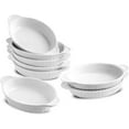 XINLTC Ceramic Au Gratin Baking Dishes, Set of 8 Oval Baking Dish Set ...