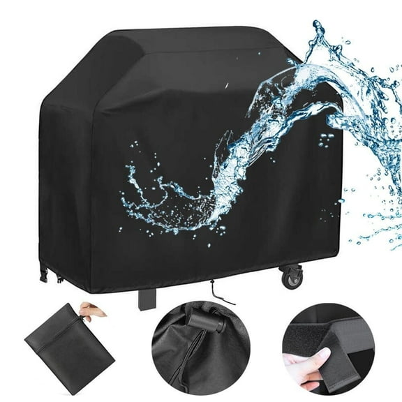 Grill Cover, 58 inch Heavy Duty BBQ Gas Grill Cover for Outdoor Grill ...