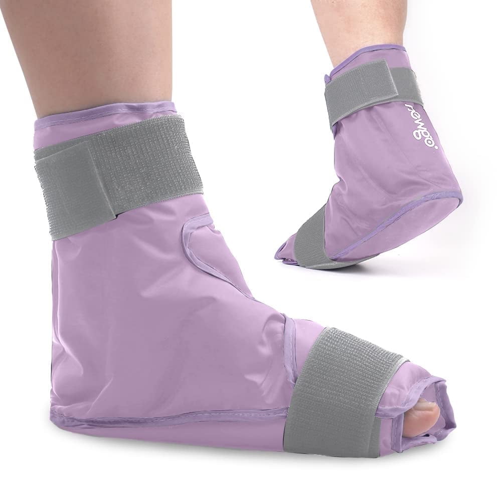 NEWGO Ice Pack Wrap, Cold Therapy for Plantar Fasciitis, Ankle, Heel ...