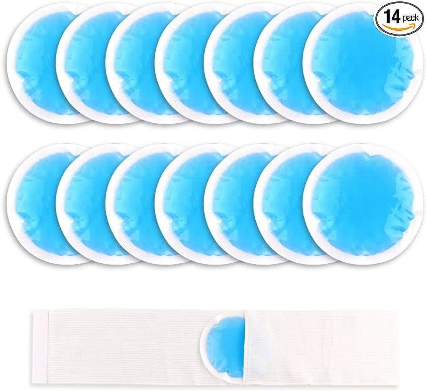 NEWGO Small Ice Packs for Injuries, 14 Pack Round Ice Packs for Face ...