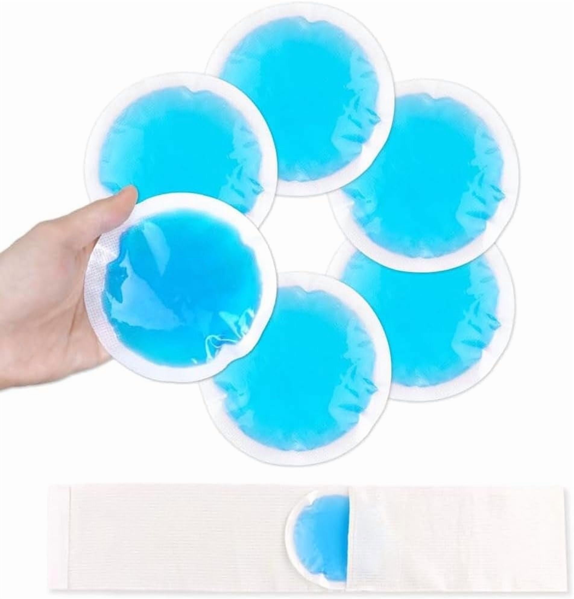 "NEWGO Small Reusable Gel Ice Packs 4.3""x4.3"" for Hot Cold Therapy ...