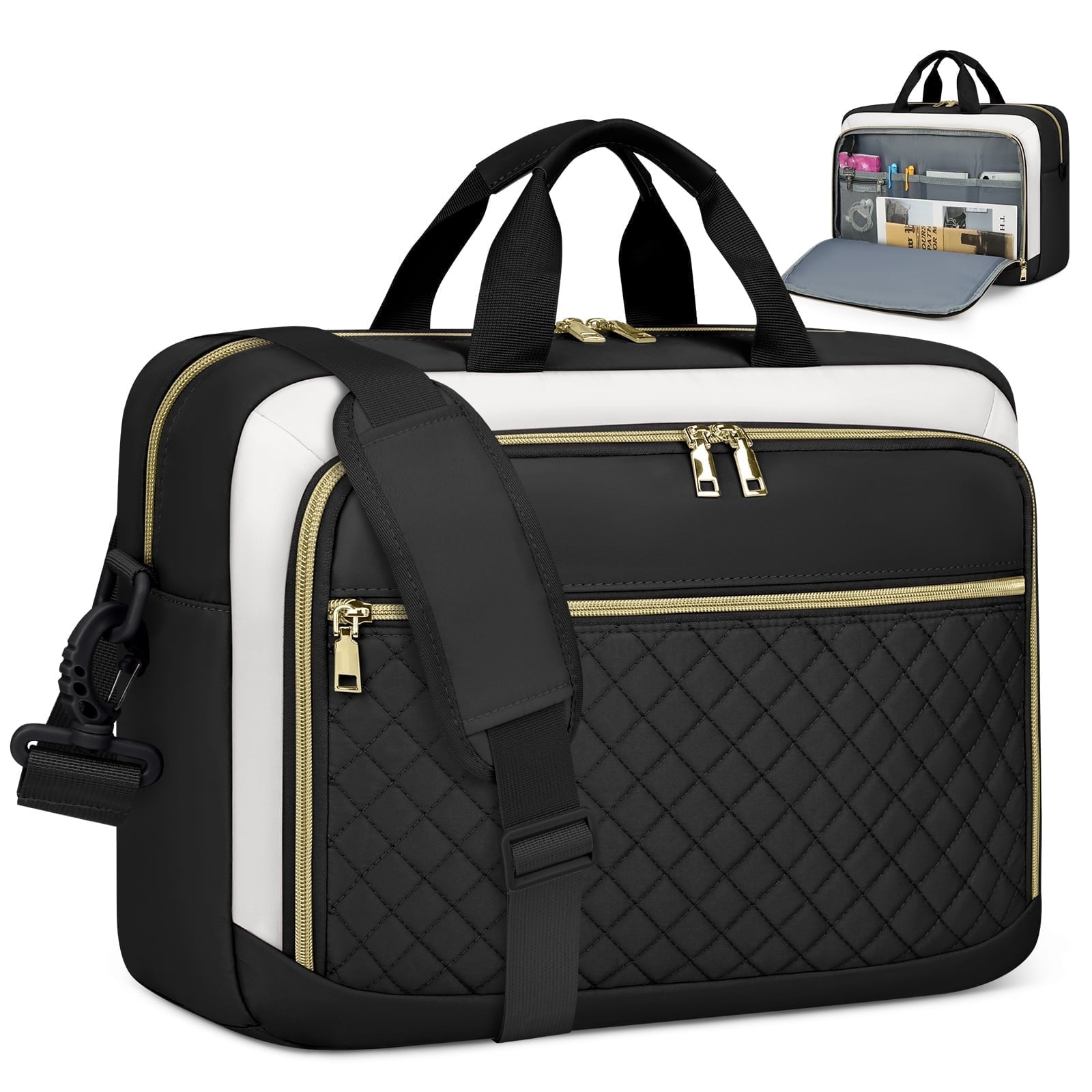 Laptop Bag 17.3 Inch Laptop Briefcase for Women Men Messenger Bag ...