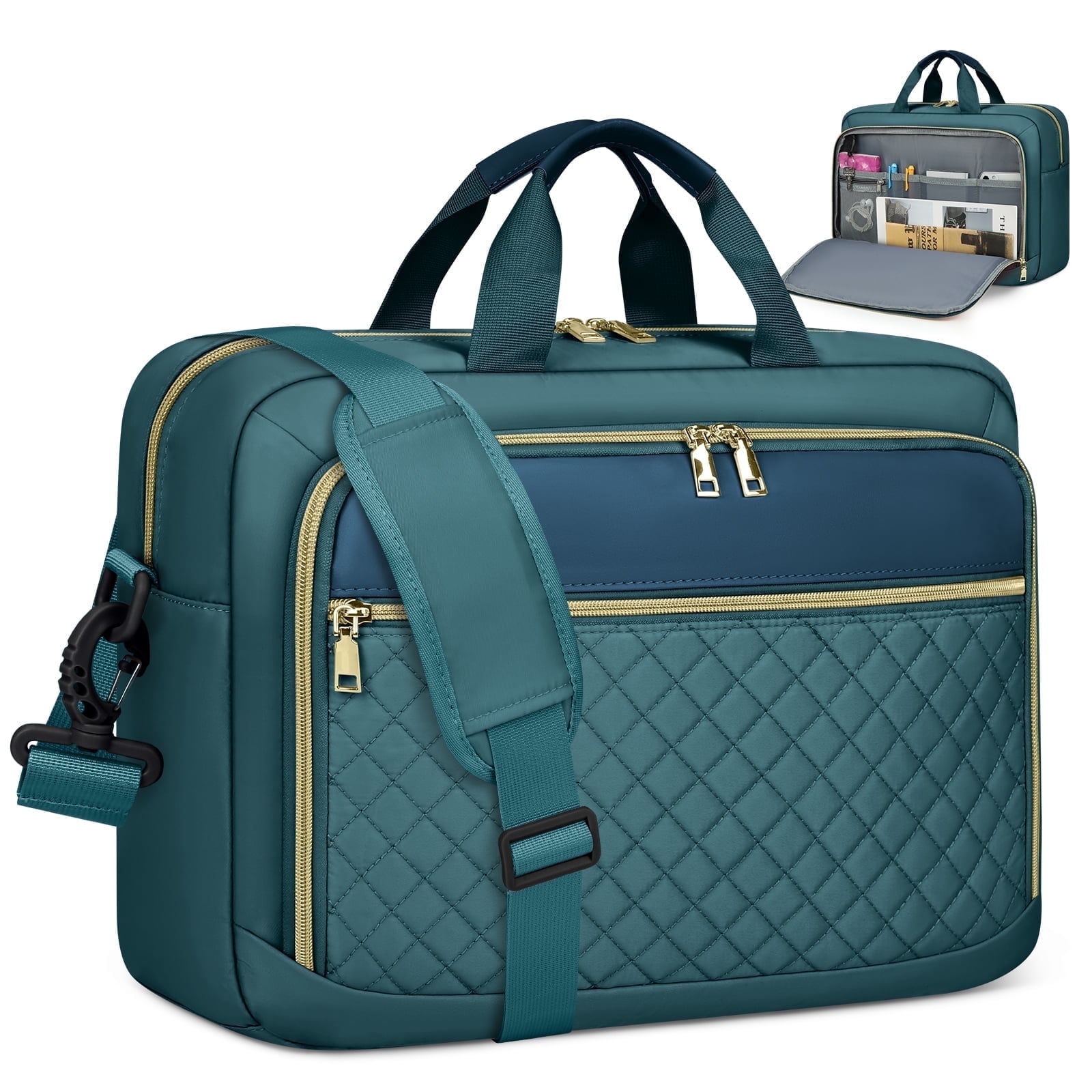Laptop Bag 17.3 Inch Laptop Briefcase for Women Men Messenger Bag ...
