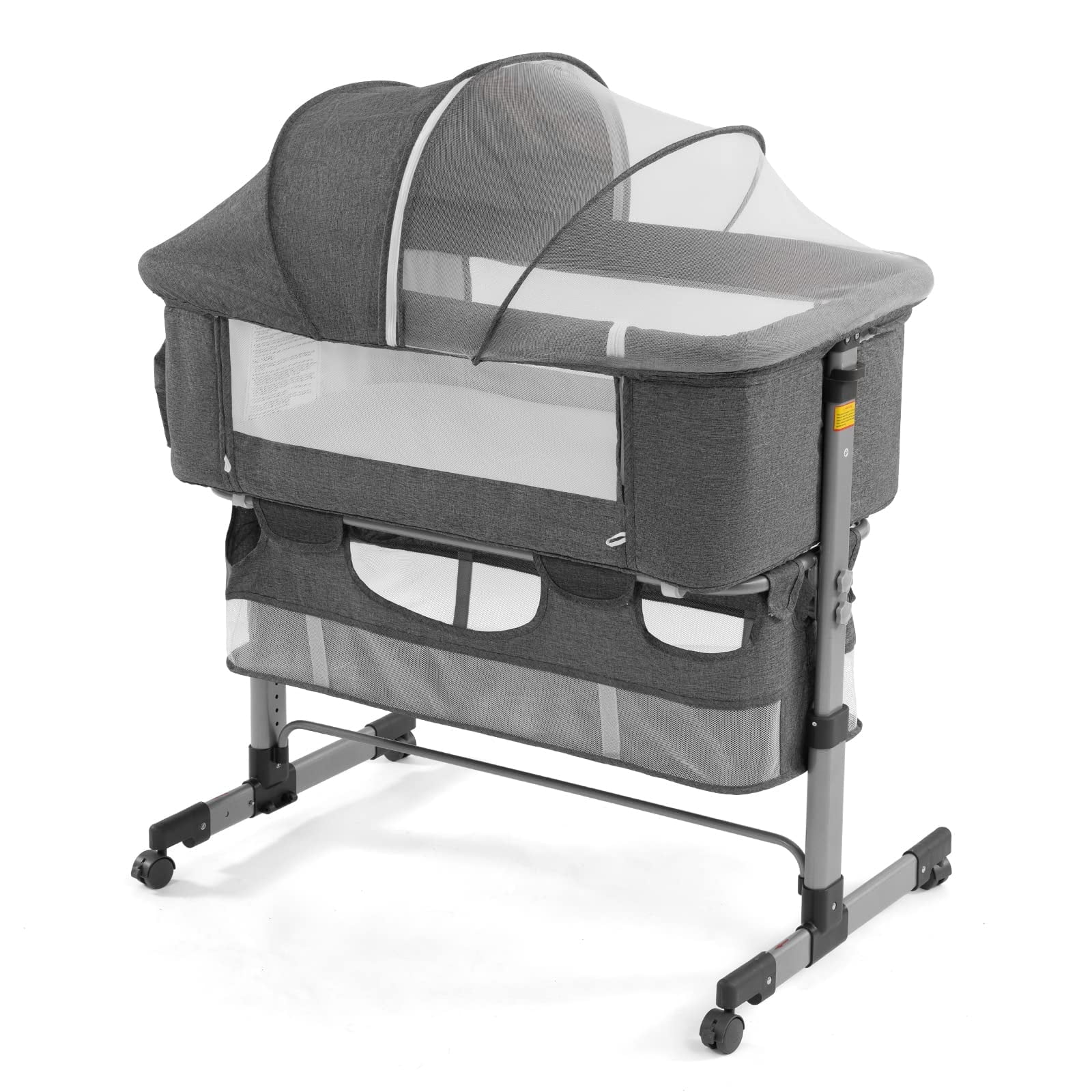 NEWLAKE 3-in-1 Unisex Baby Bassinet, Adjustable Height NEWLAKE 3-in-1 Unisex Baby Bassinet, Adjustable Height