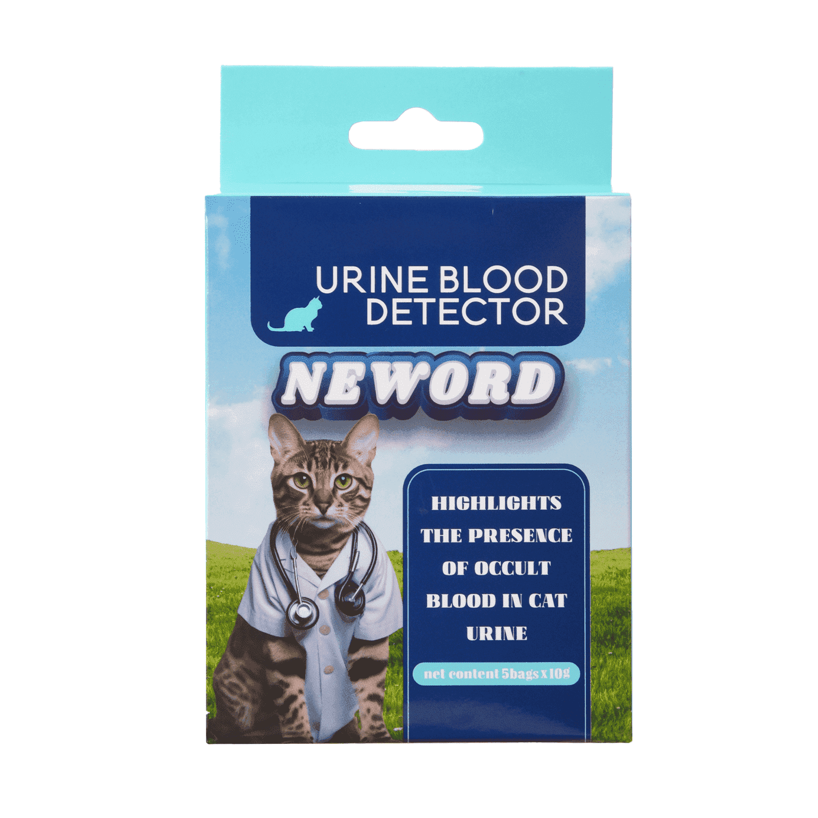 NEWORD Cat Litter Topper Particles, Health Indicator, Hematuria Color ...