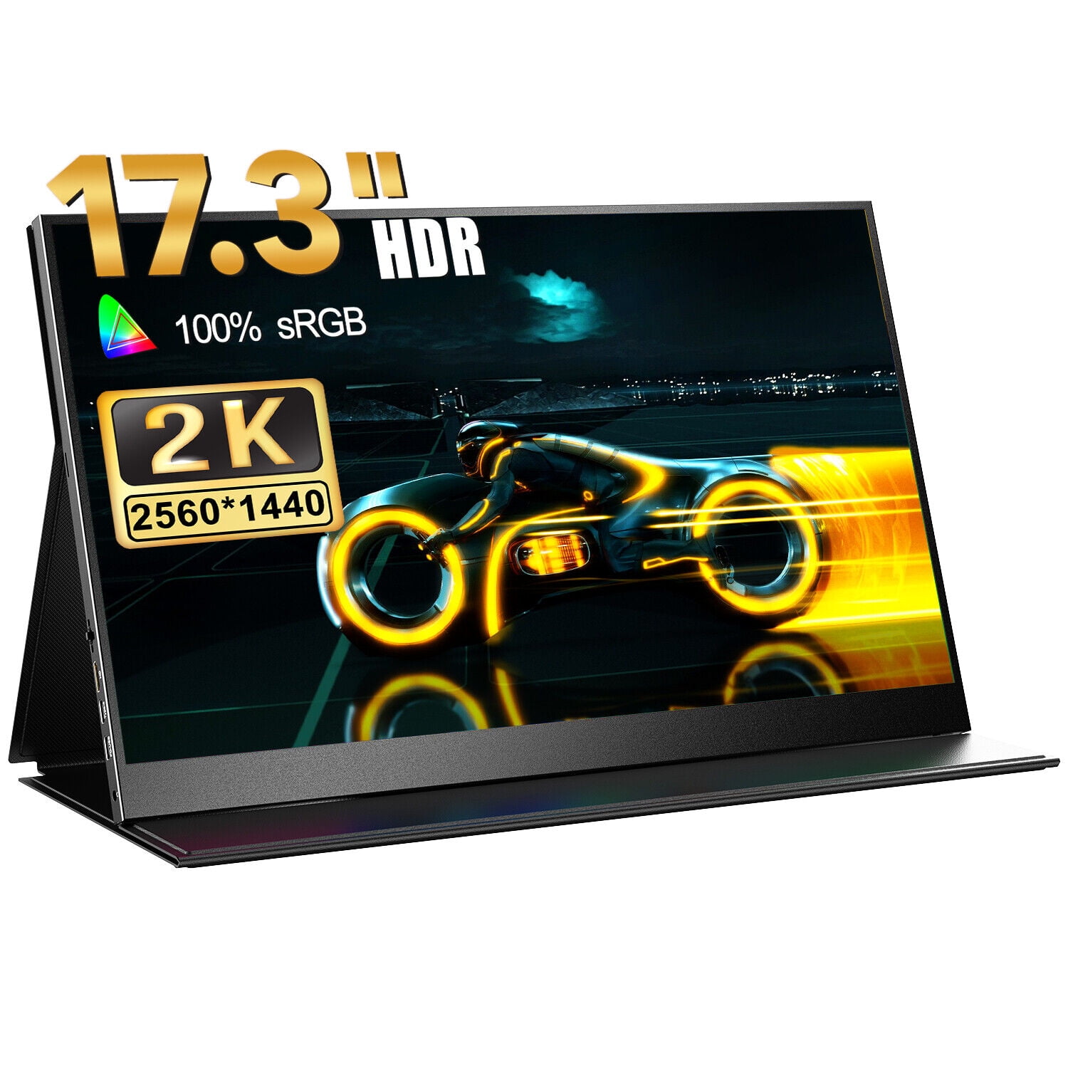 NEWSOUL Monitor 17.3" 2K Gaming Monitor IPS Panel Desktop LCD Monitor ...