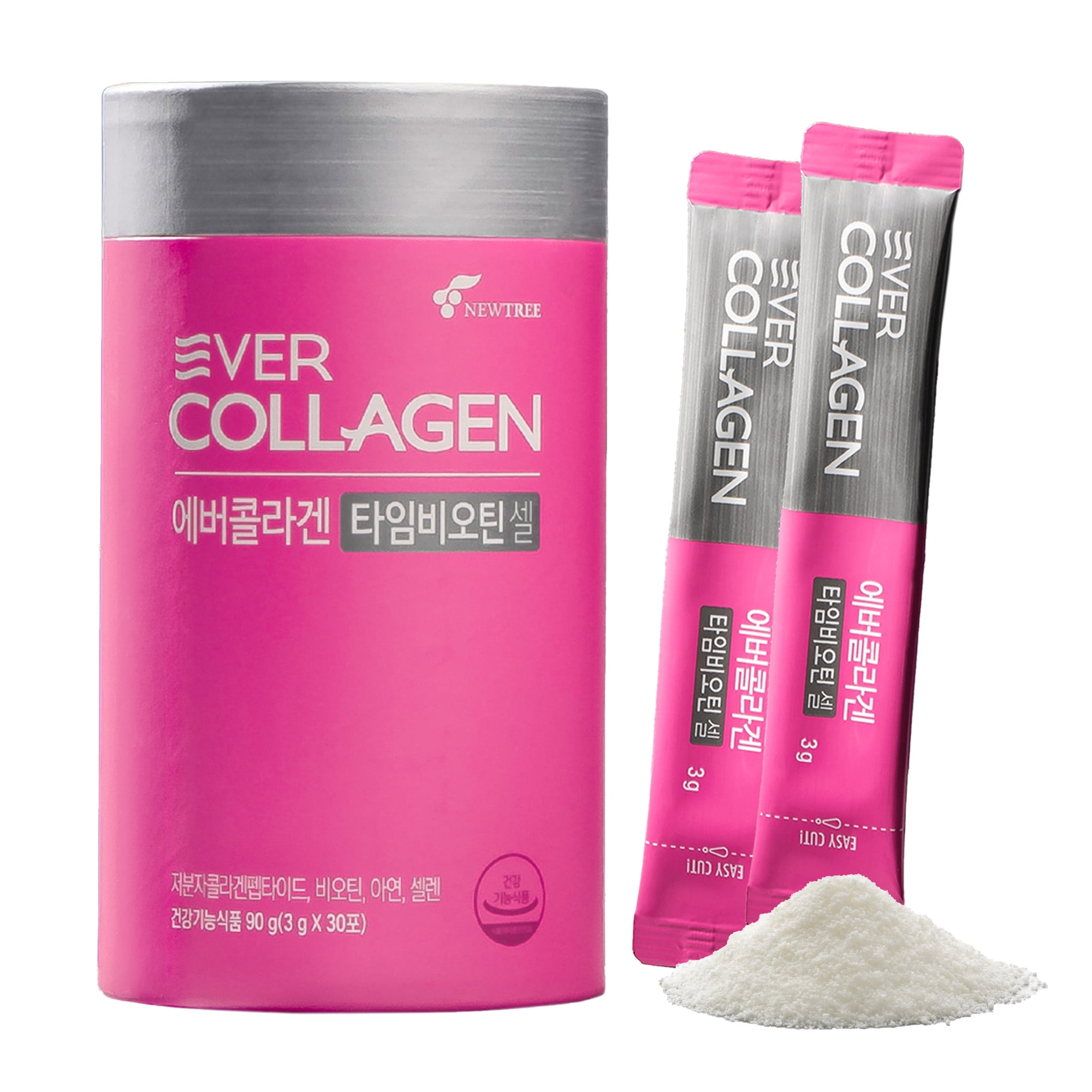 NEWTREE EVER COLLAGEN TIME Biotin Cell Low Molecular Peptides Collagen ...