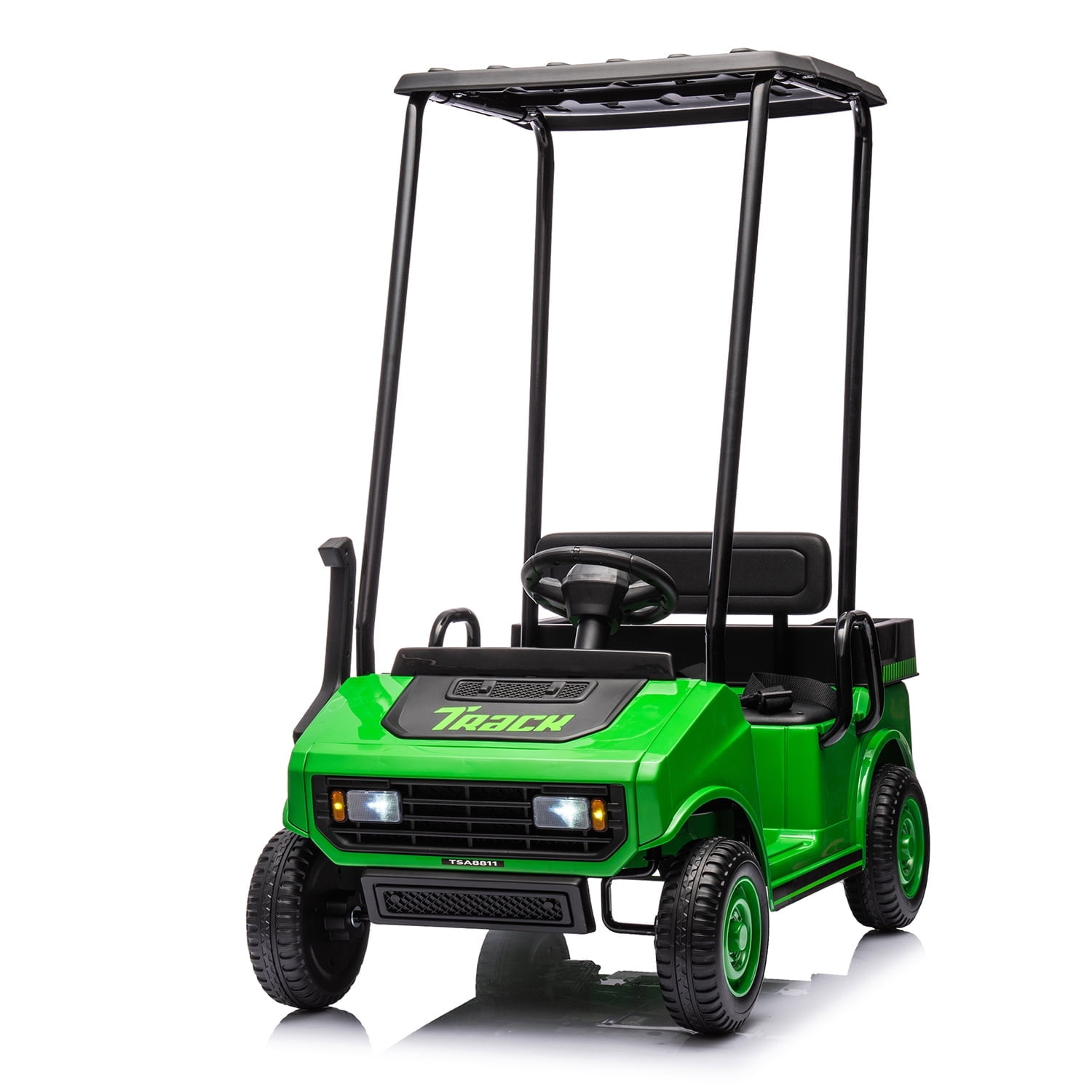 NEWWARE 24V Kids Ride On Car, Electric Golf Cart, Remote Control, Music ...