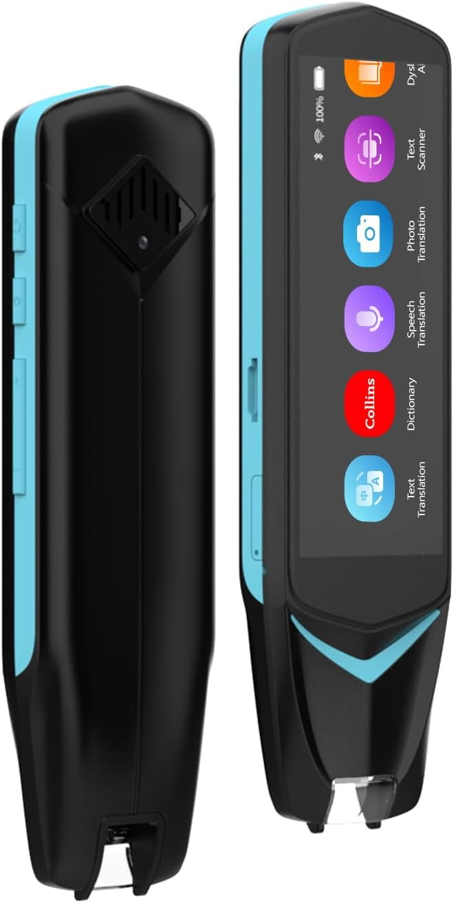 NEWYES Scan Reader Pen 4 [Collins Dictionary Built-in],Pen Scanner Text ...