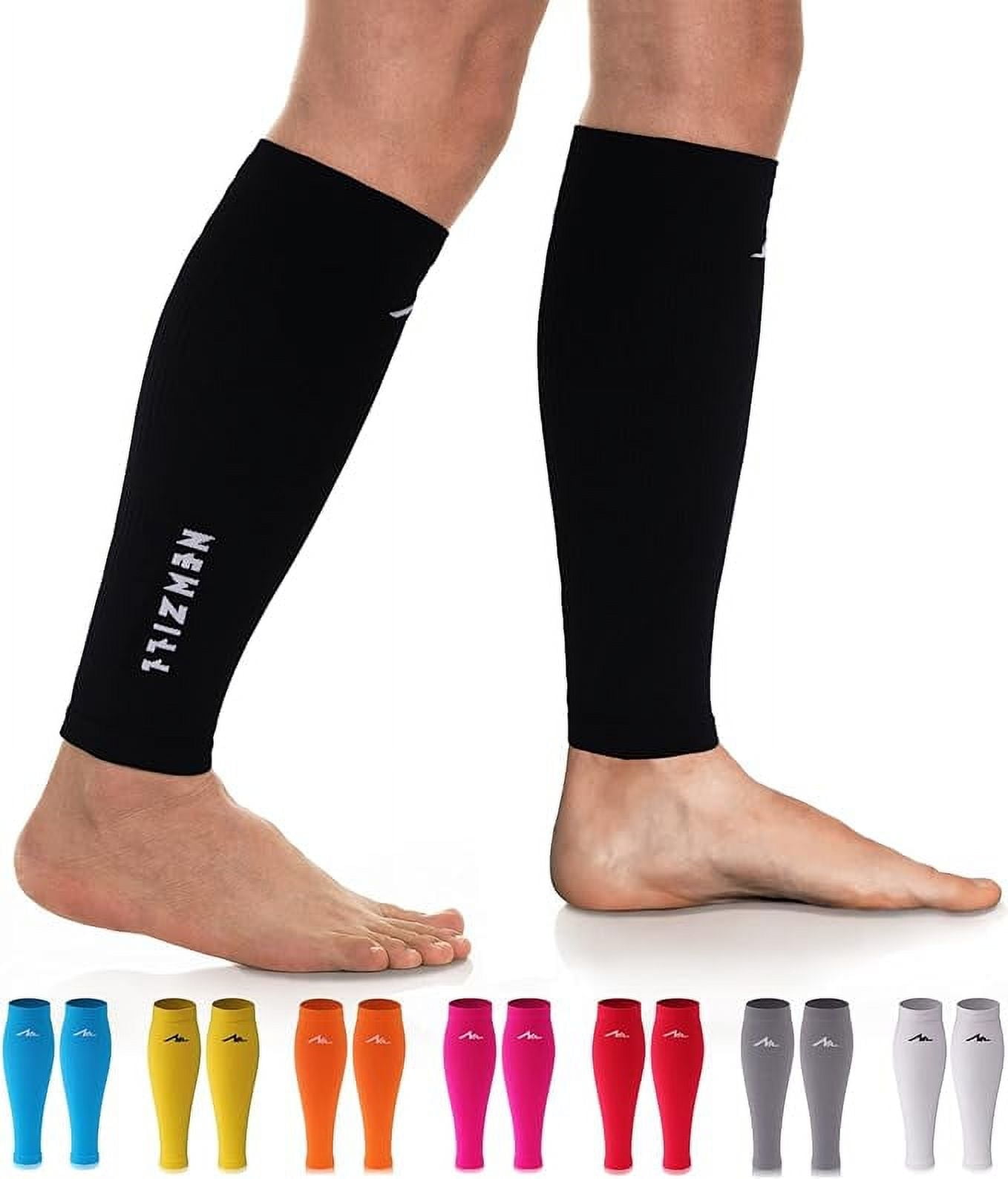 NEWZILL Compression Calf Sleeves (20-30mmHg) for Men & Women - Ideal ...