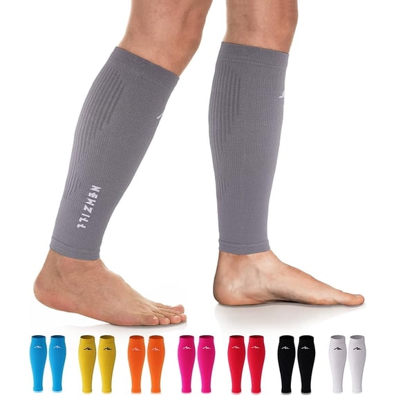 NEWZILL Compression Calf Sleeves (20-30mmHg) for Men & Women - Ideal ...