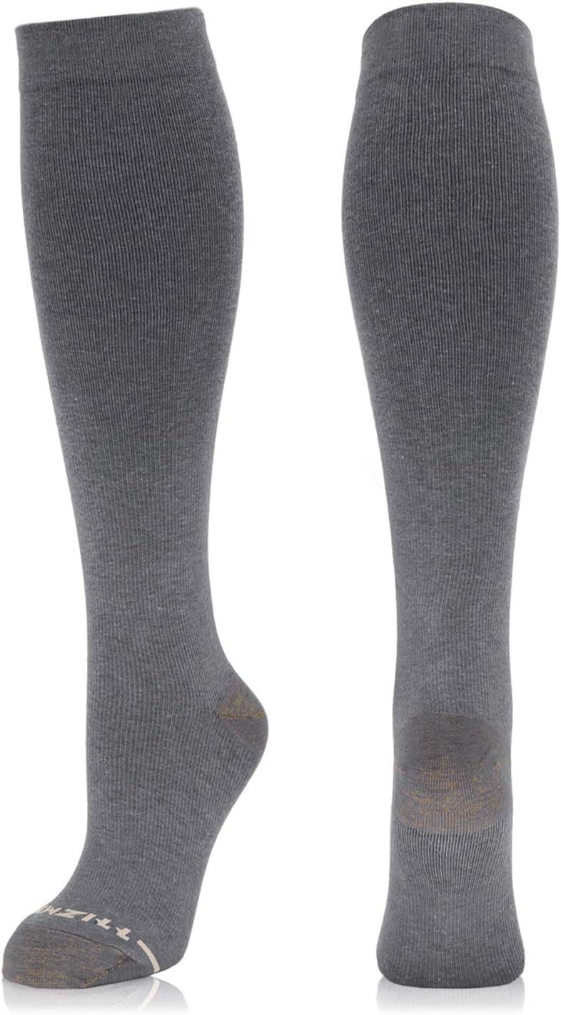 NEWZILL Compression Dress Socks 15-20mmHg - Comfortable Cotton Rich ...
