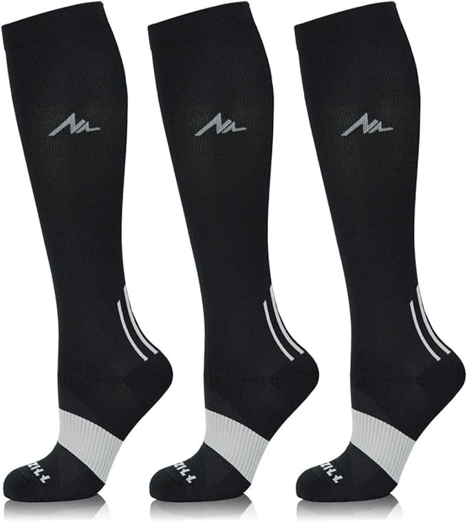 NEWZILL Medical Compression Socks for Women & Men, 20-30 mmHg ...