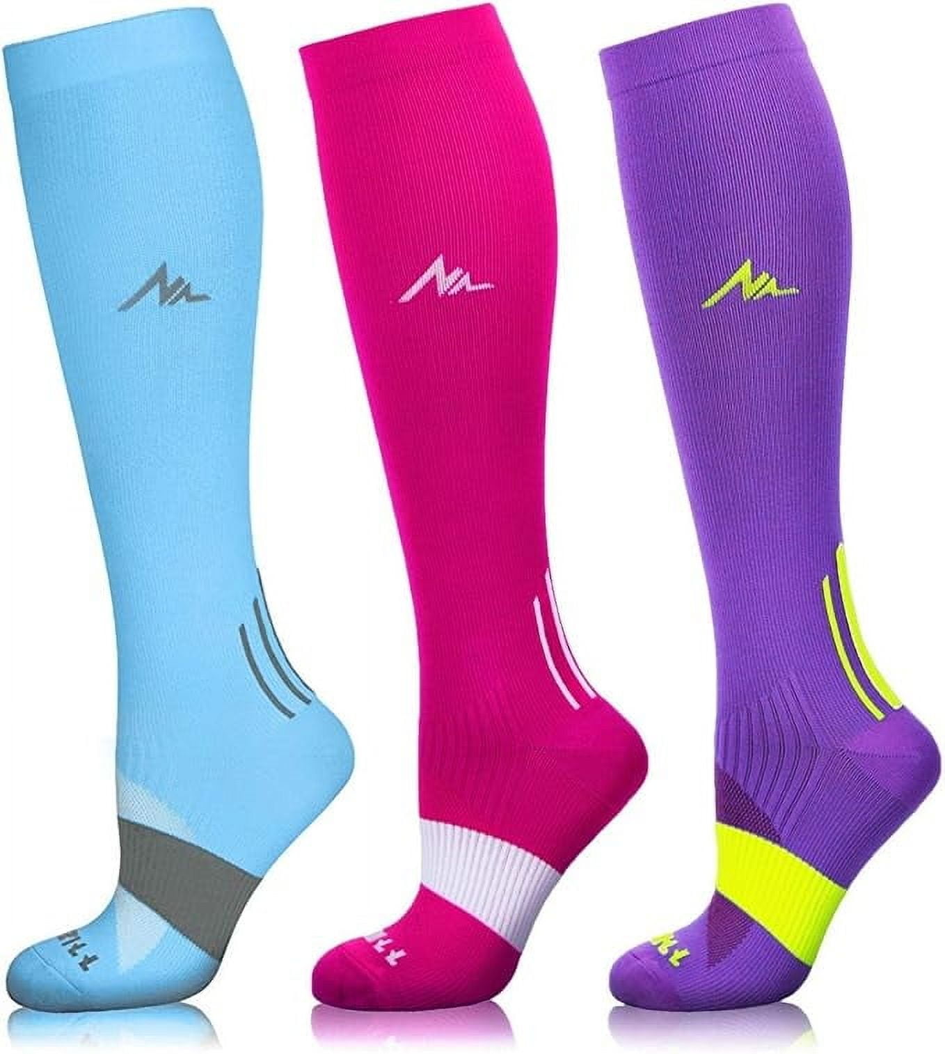 NEWZILL Medical Compression Socks for Women & Men, 20-30 mmHg ...