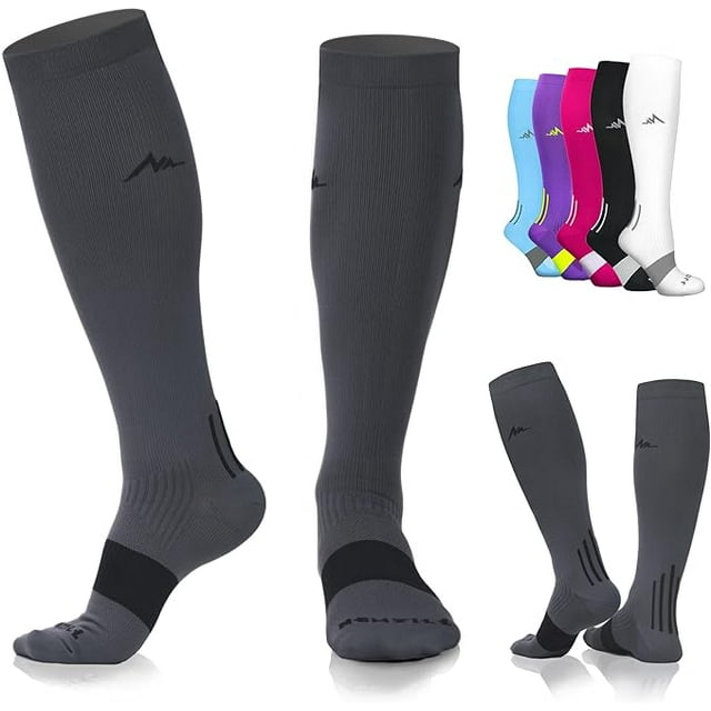 NEWZILL Medical Compression Socks for Women & Men Circulation 20-30 ...