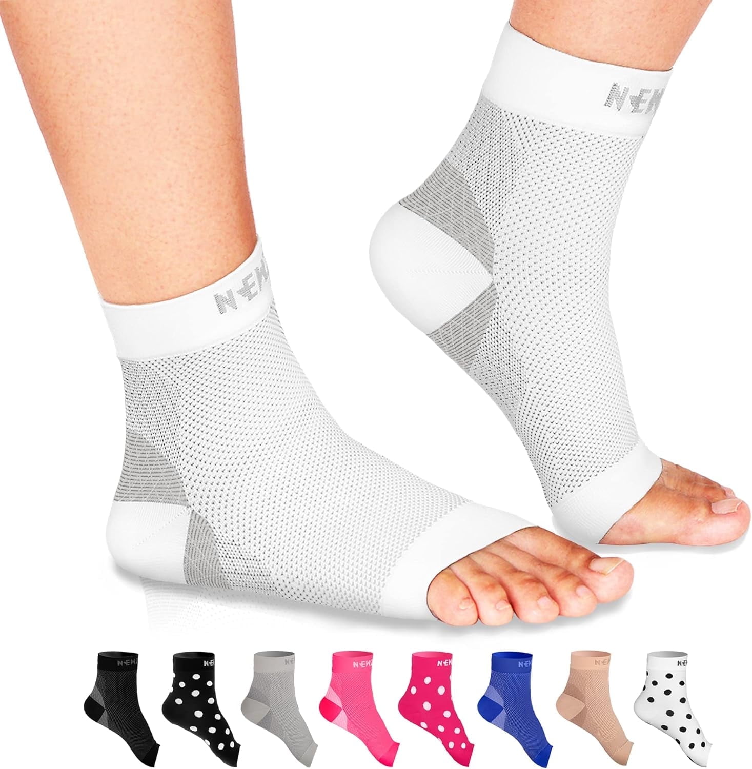 Newzill Plantar Fasciitis Socks, Arch Relief Support, Graduated ...