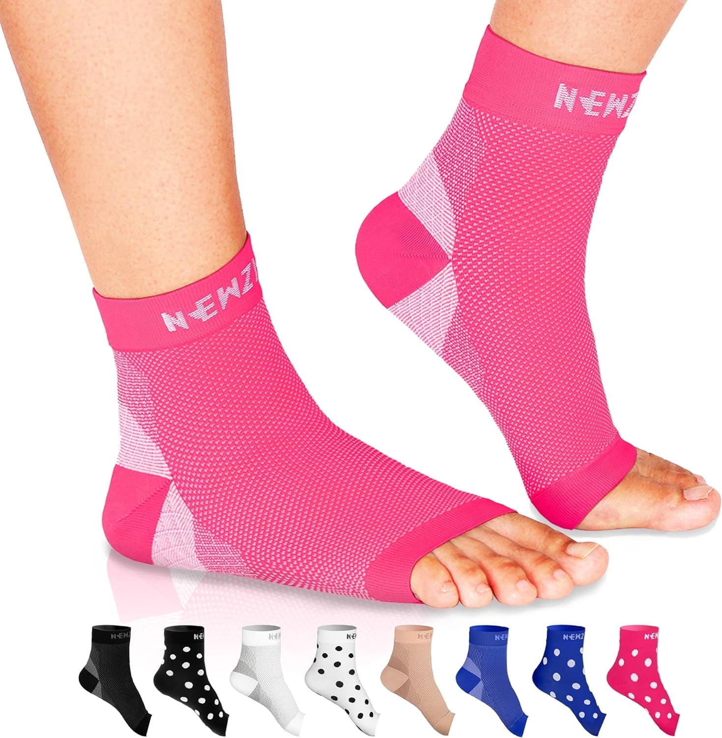 Newzill Compression Socks, Plantar Fasciitis Relief, Arch Support ...