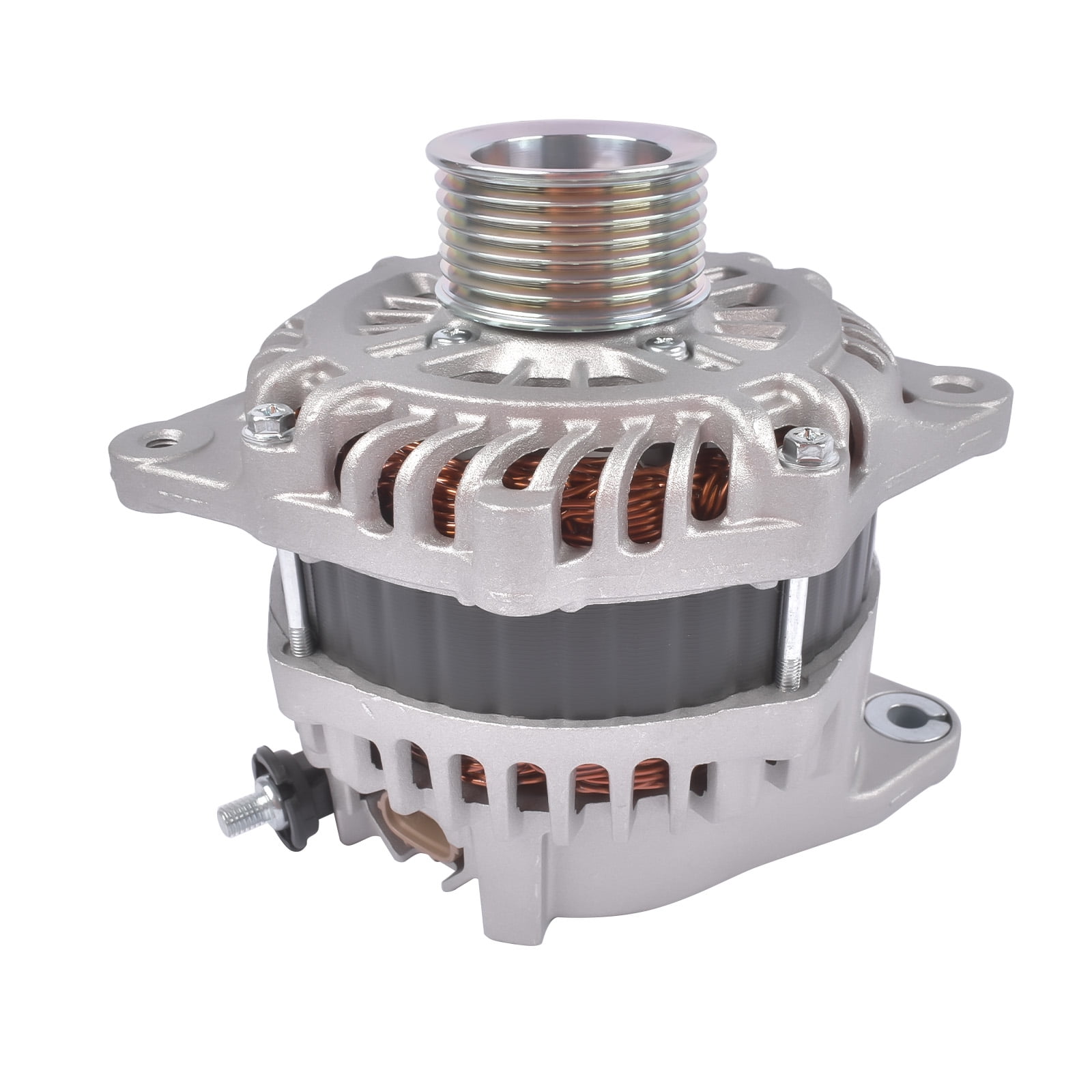 NEWZQ 12V 130A Clockwise Rotation Alternator for Nissan Altima Maxima ...