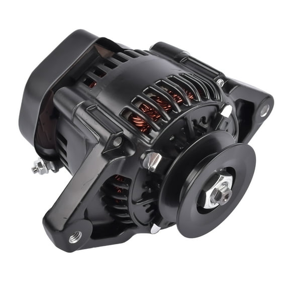 NEWZQ 12V 70A Mini Alternator ES1004BK w/ V-belt Pulley for Denso Style ...