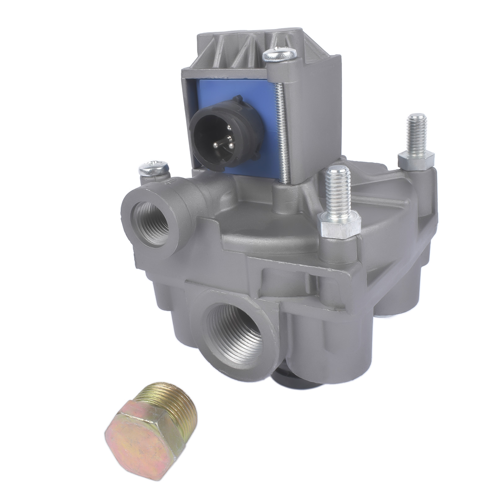 NEWZQ 12V ABS Trailer Relay Valve 4.0 PSI for Meritor S4721950330 ...
