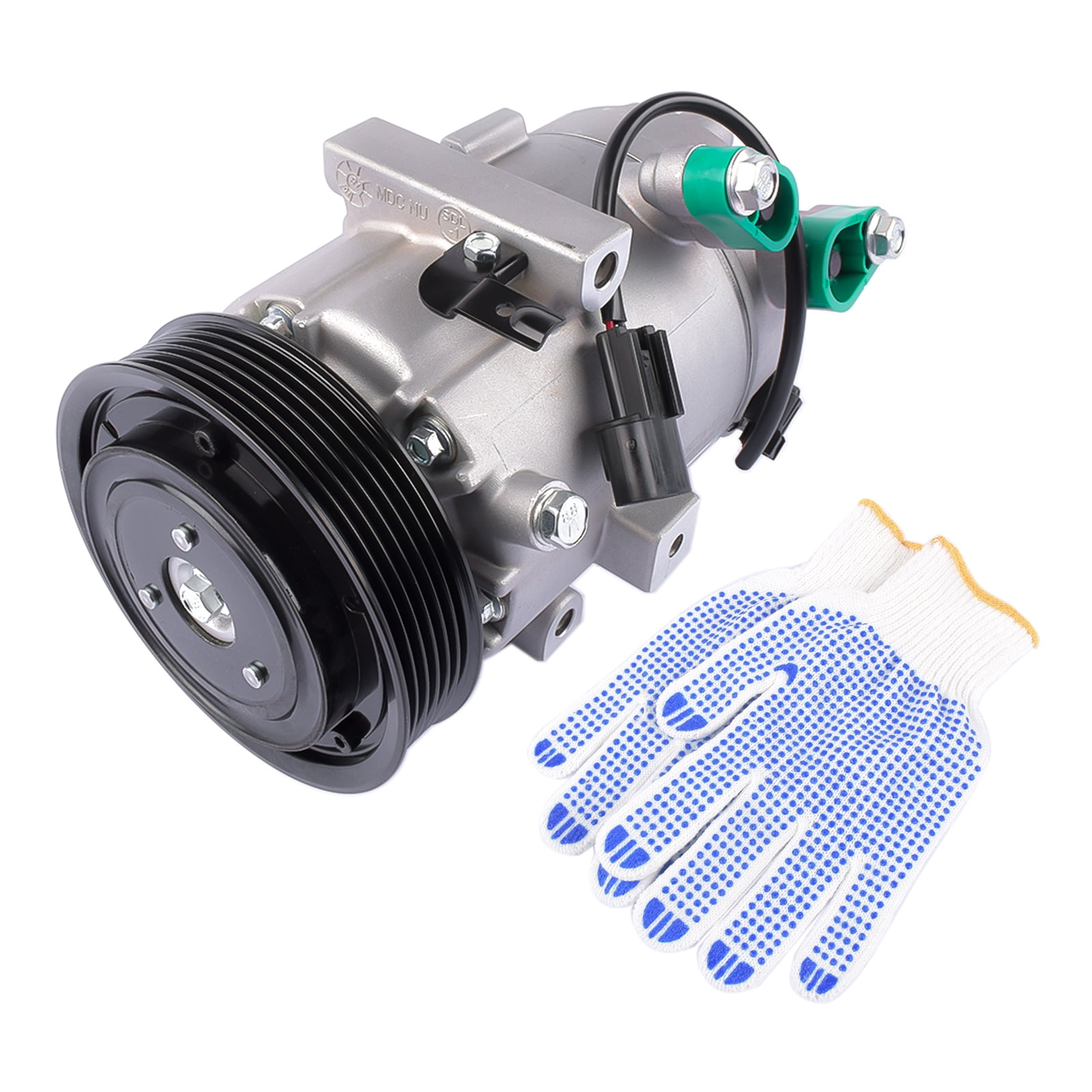NEWZQ A/C Compressor 97701F2800 Fits Select: 2014-2020 Hyundai Elantra ...