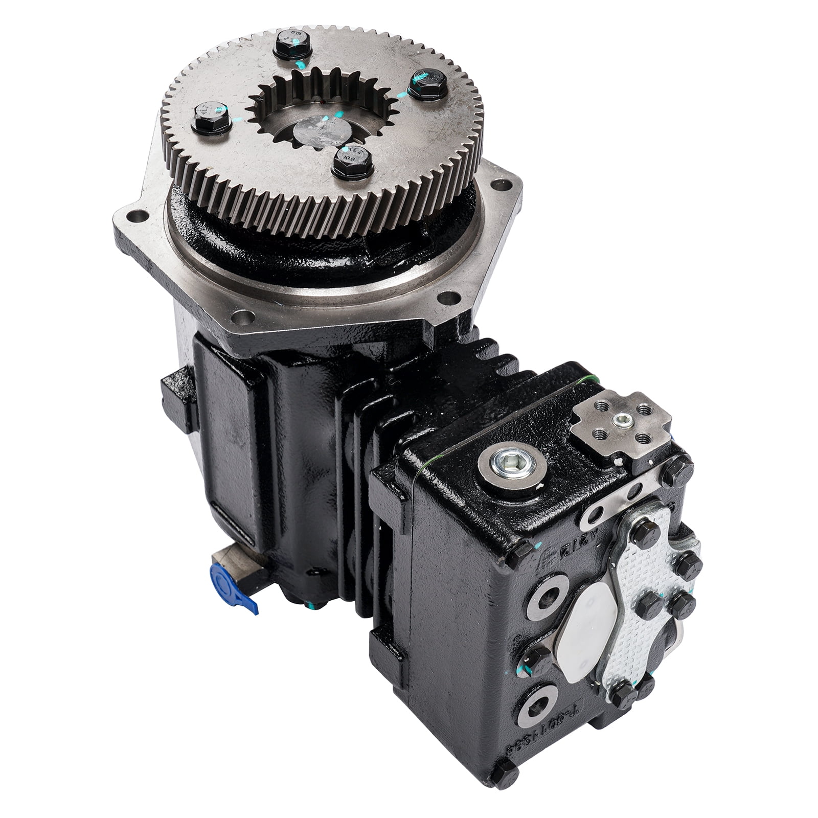 NEWZQ Air Brake Compressor for Detroit Diesel Series 12.7 TU-FLO 750 ...