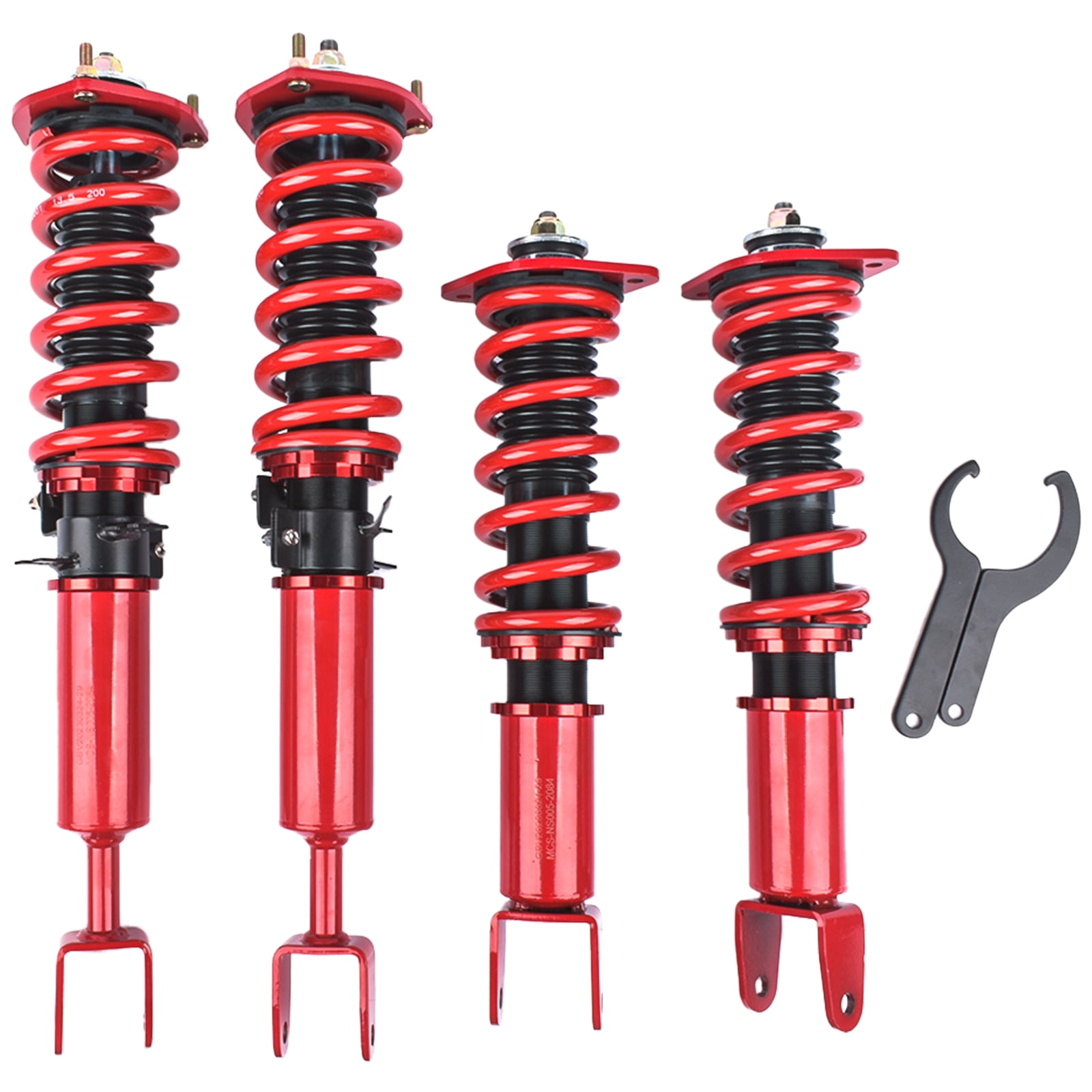 NEWZQ Coilover Spring and Shock Assembly for INFINITI G35 Nissan 350Z ...