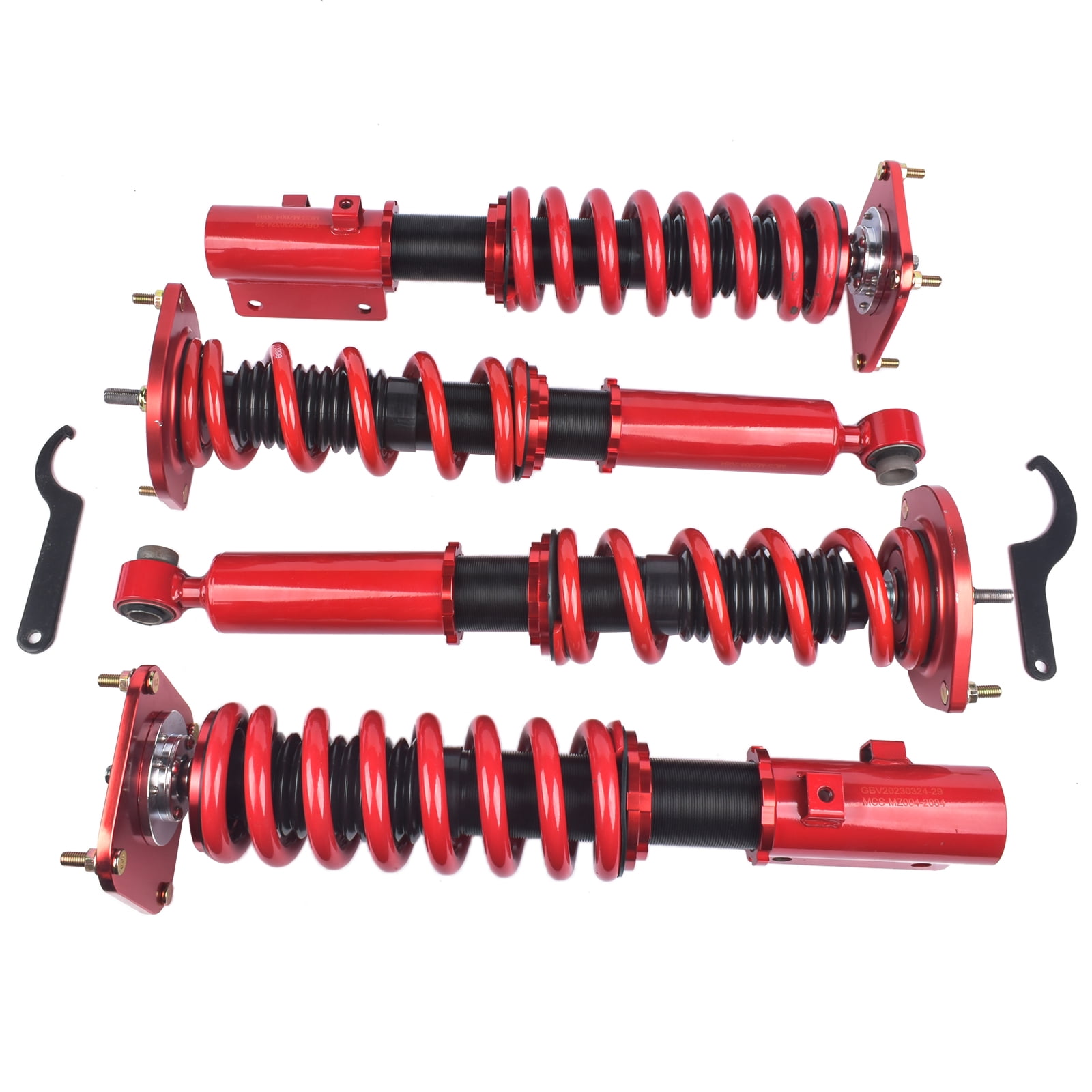 NEWZQ Coilover Spring and Shock Assembly for Mazda RX-7 Convertible ...