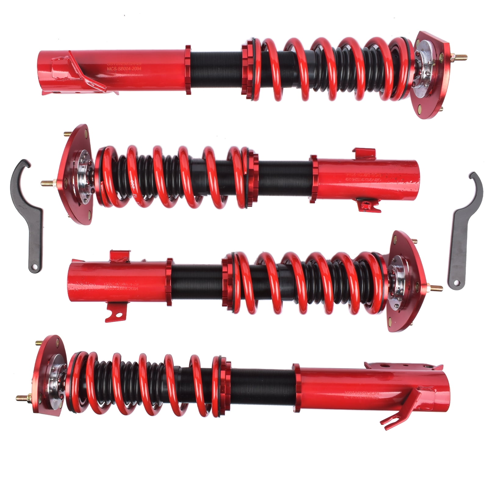 NEWZQ Coilover Spring and Shock Assembly for Subaru Impreza Coupe Sedan ...