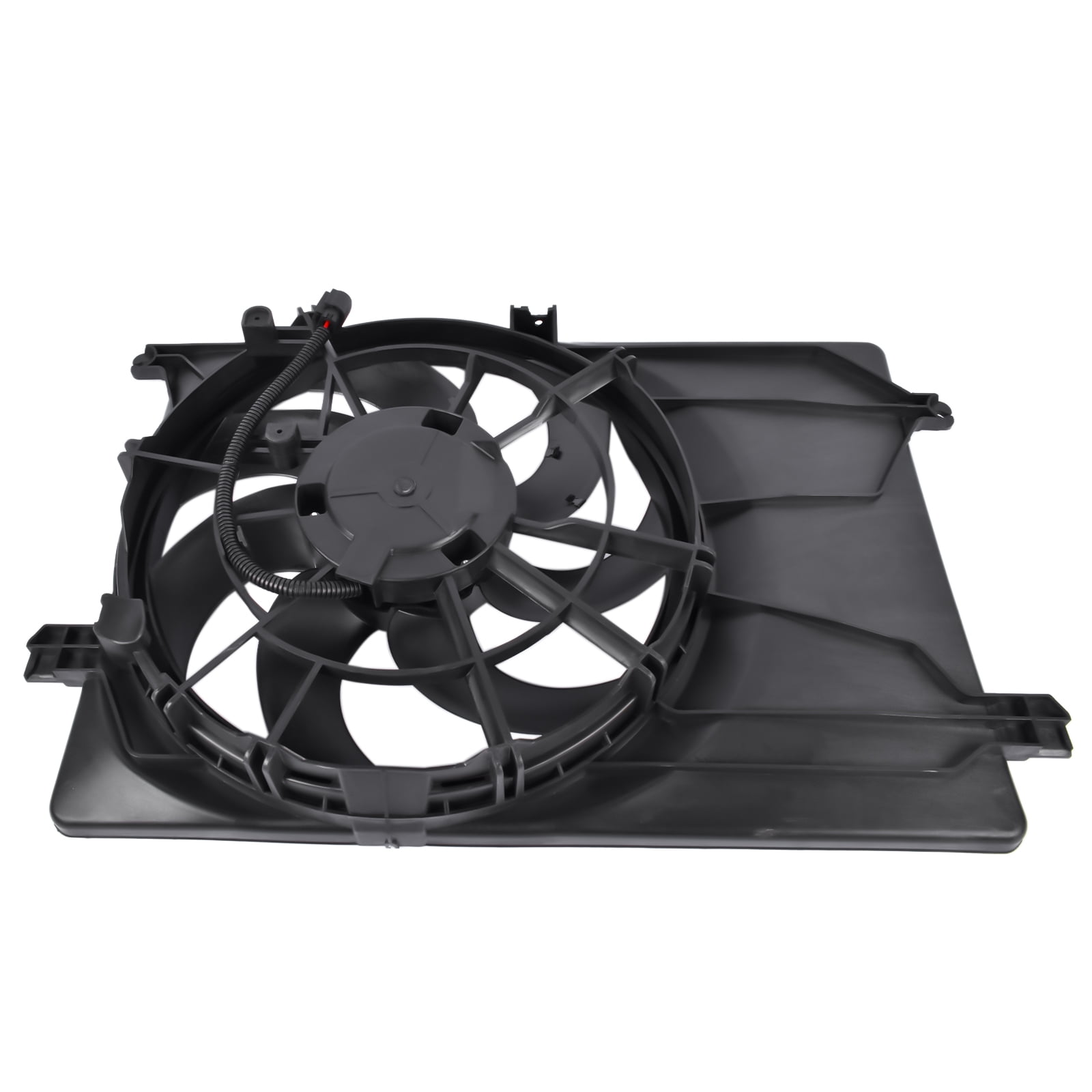 NEWZQ Dual Radiator and Condenser Fan Assembly Fits Select: 2017-2022 ...