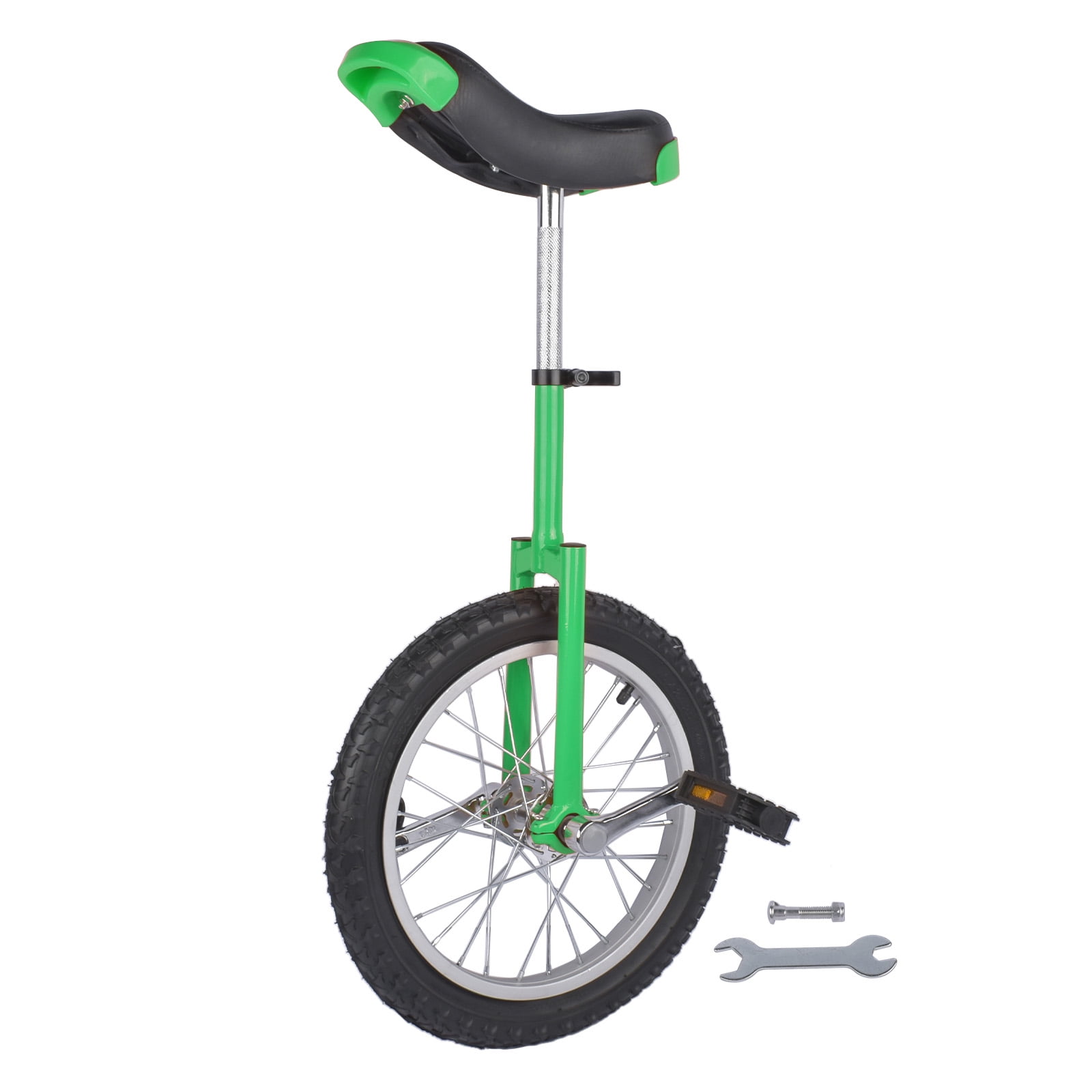 NEWZQ Height Adjustable Unicycle, 16 Inch Wheel Monocycle for Balance ...