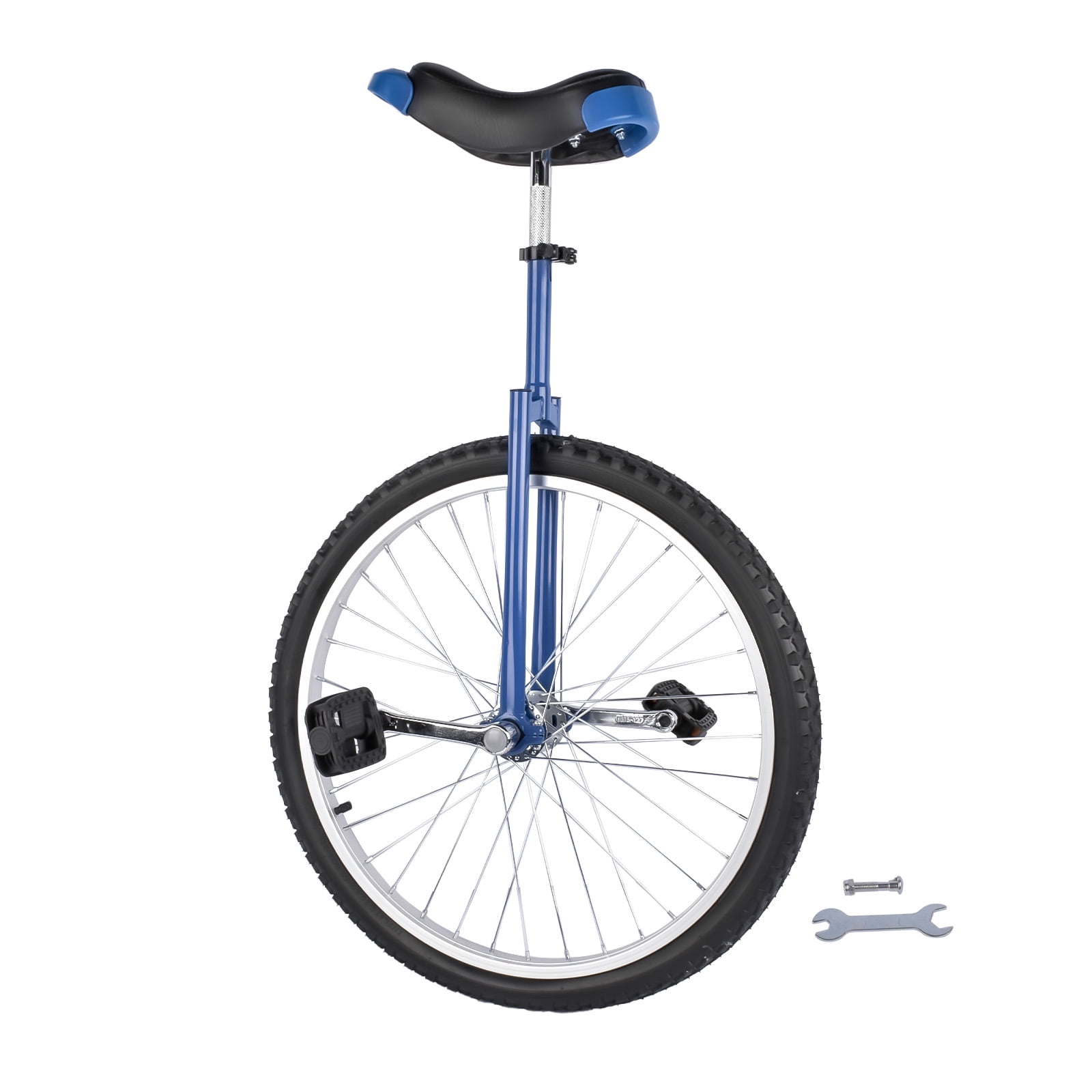 NEWZQ Height Adjustable Unicycle, 24 Inch Wheel Monocycle for Balance ...