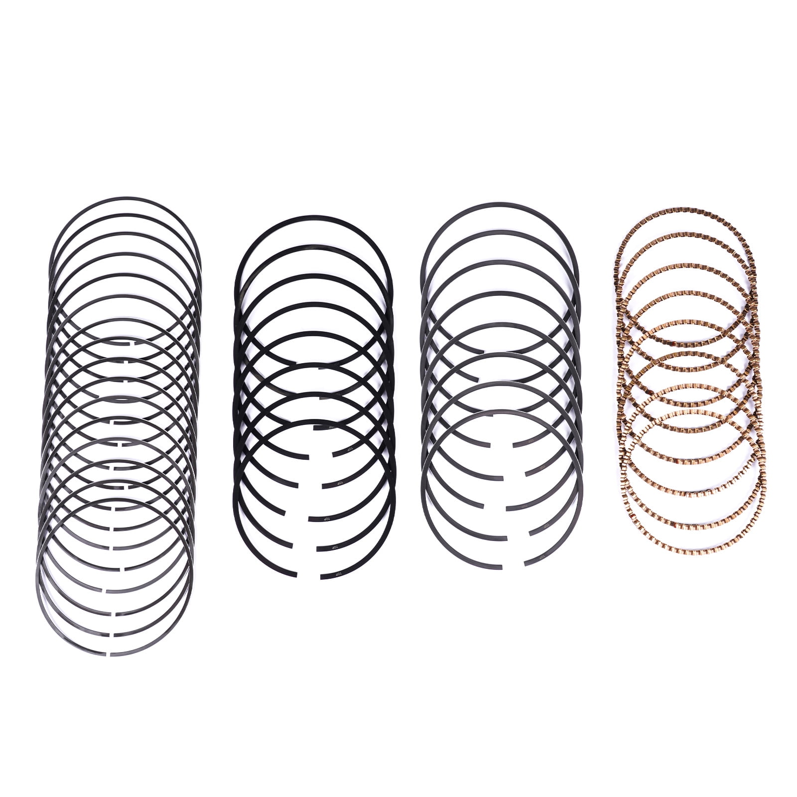 NEWZQ Piston Rings Set STD for Cadillac Escalade Buick LaCrosse Chevy ...