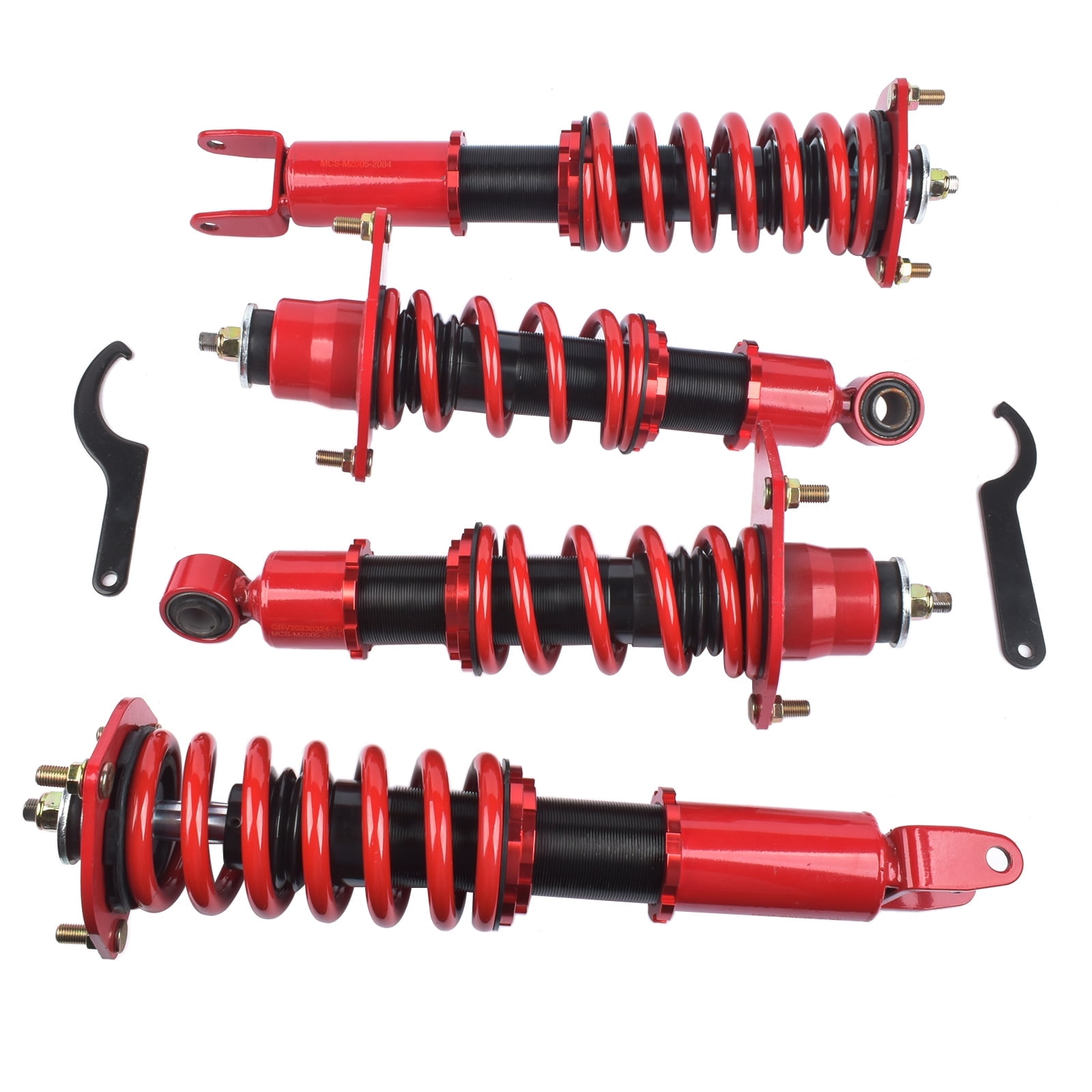 NEWZQ Replacement Coilover Spring and Shock Assembly for Mazda RX-8 ...