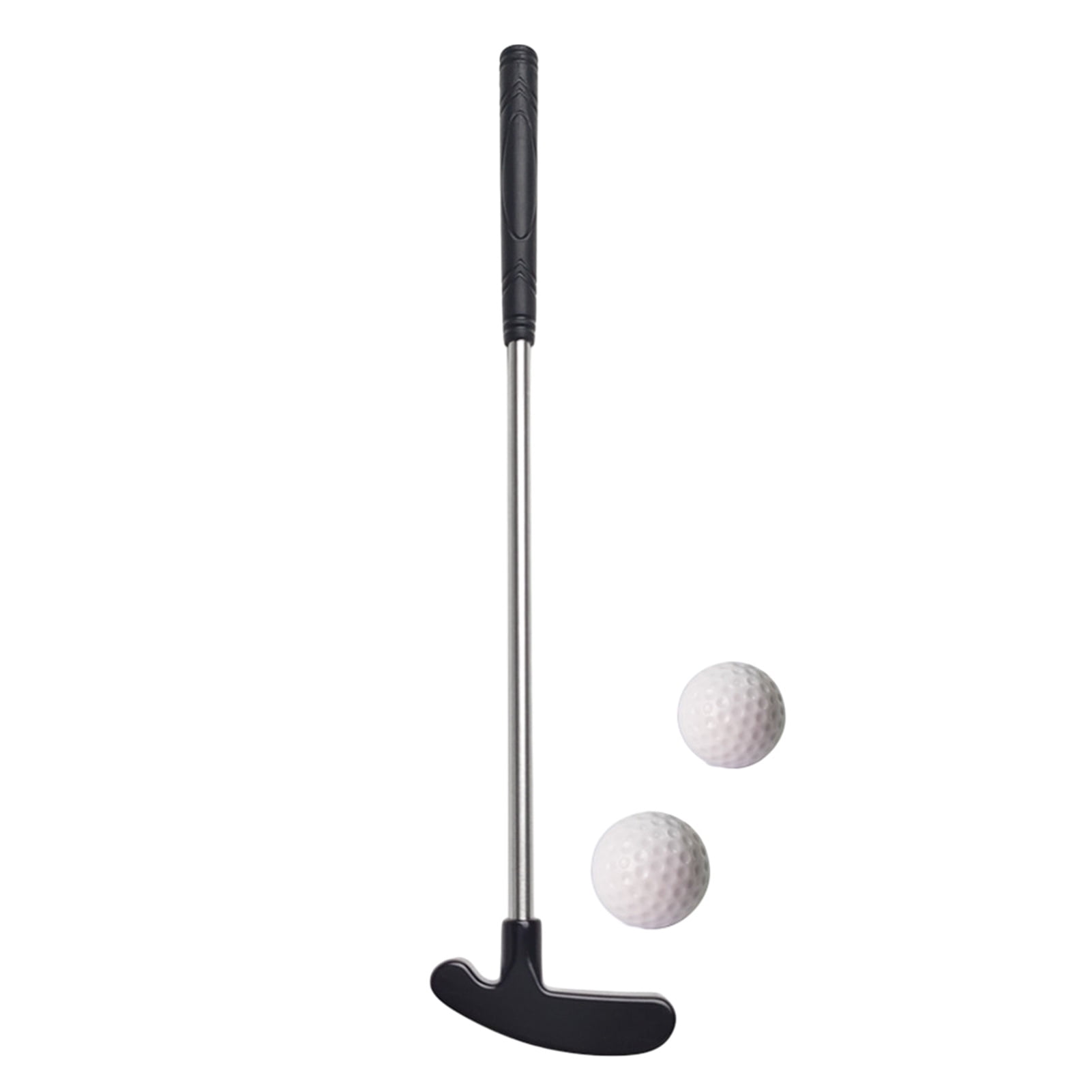 NEWwt 1 Set Mini Golf Putter Club with 2 Golf Balls TPR Grip Right Left ...