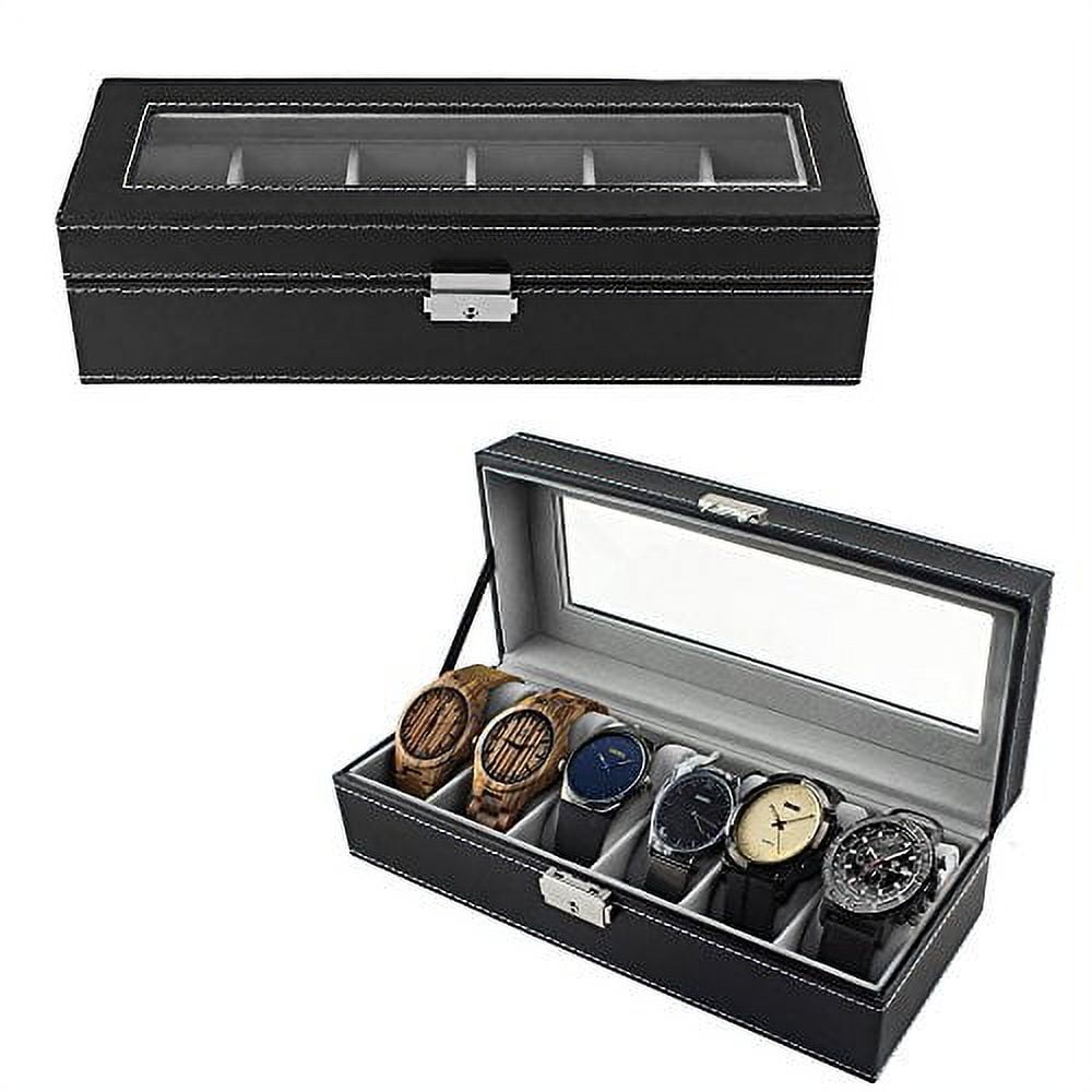 NEX 6 Slot Watch Organizer Case - Walmart.com