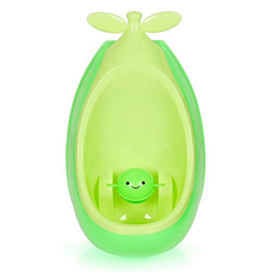 NEX Boys Green Potty-Training Urinal Aiming Target Practice Pea Design ...